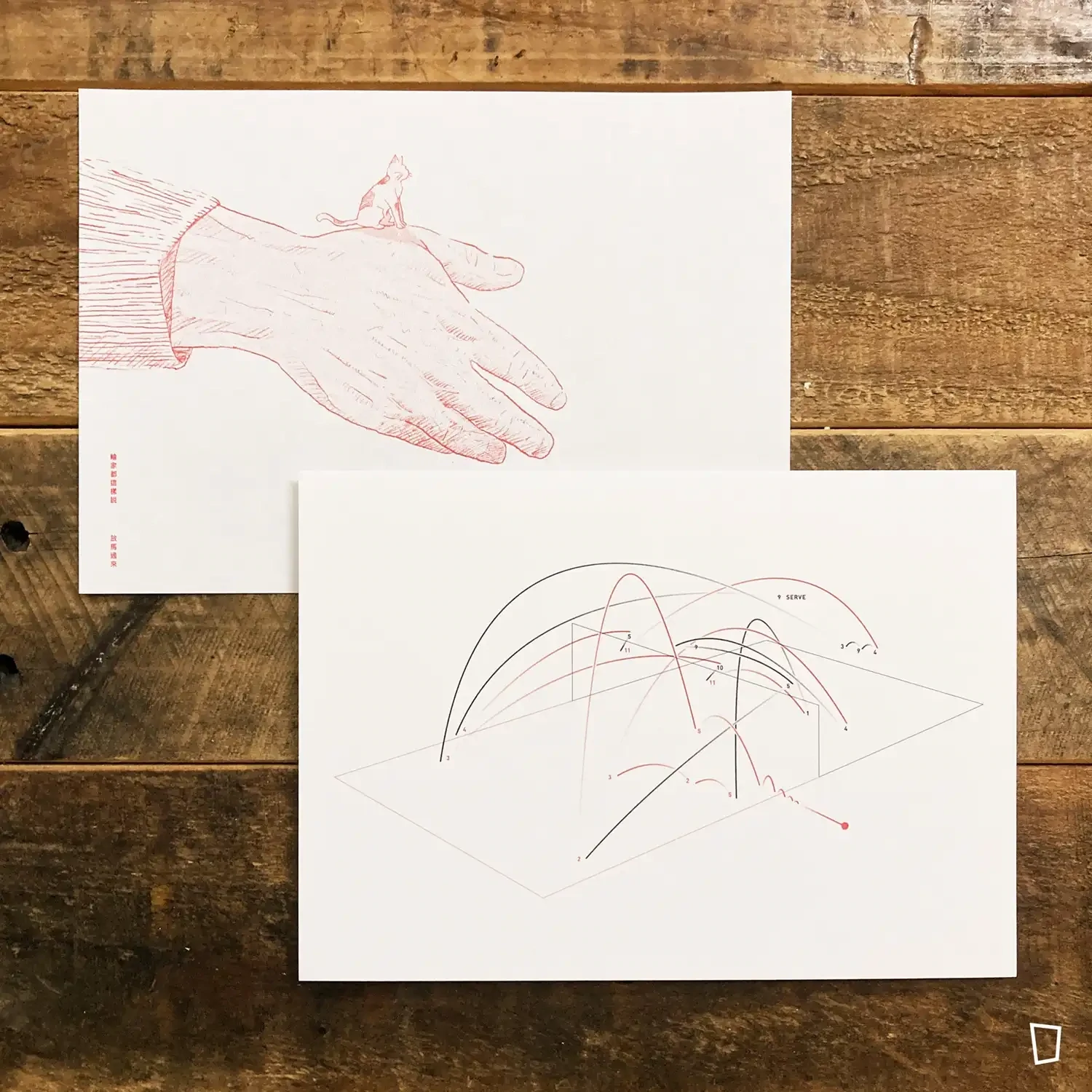 「約定之地」畫卡套裝（紙本分格自家製） - 紙本分格實體店 zbfghk store／實體店及網絡商店