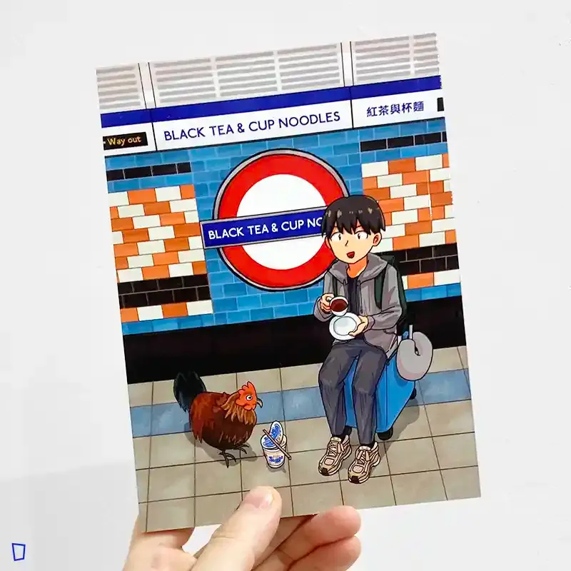 林辛劍 CHIO 《紅茶與杯麵》 - 紙本分格實體店 zbfghk store／實體店及網絡商店