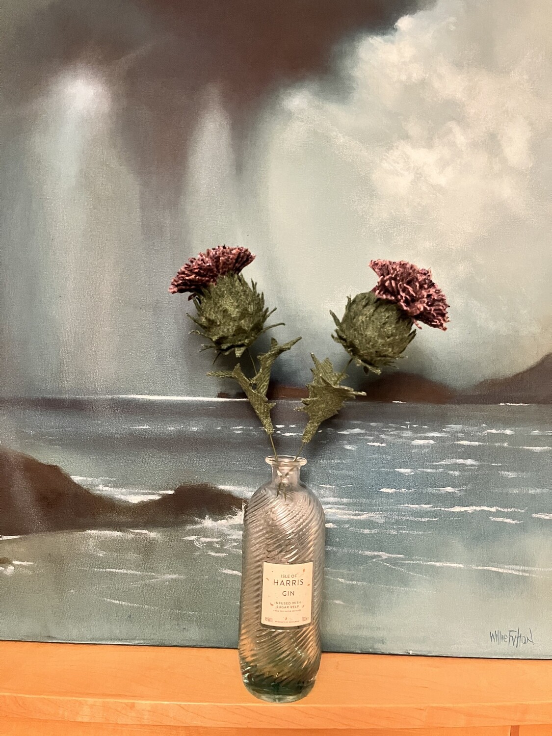 DIY Harris Tweed Flower Kits
