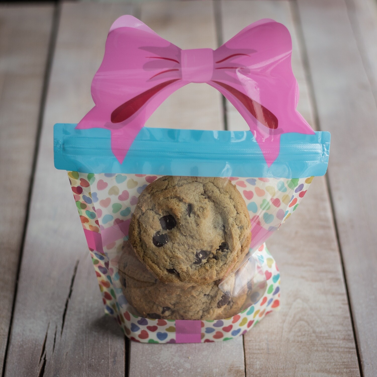 Valentine's Day Chocolate Chip Cookie Pouch
