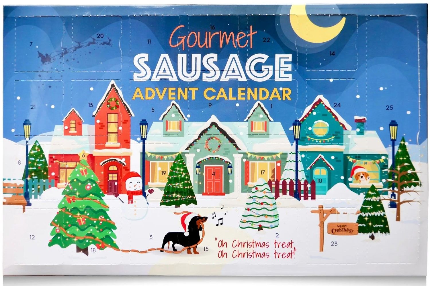 Natural Treats Gourmet Sausages Advent Calendar