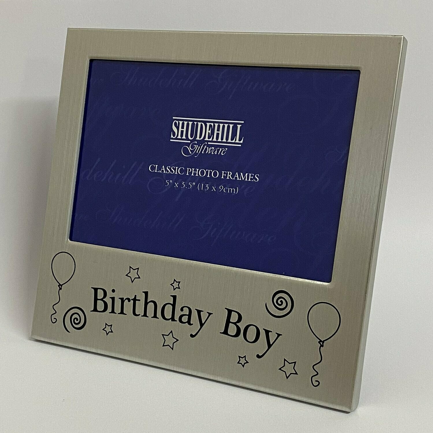 Shudehill "Birthday Boy" picture frame for photos size 5" x 3.5" (13cm ...
