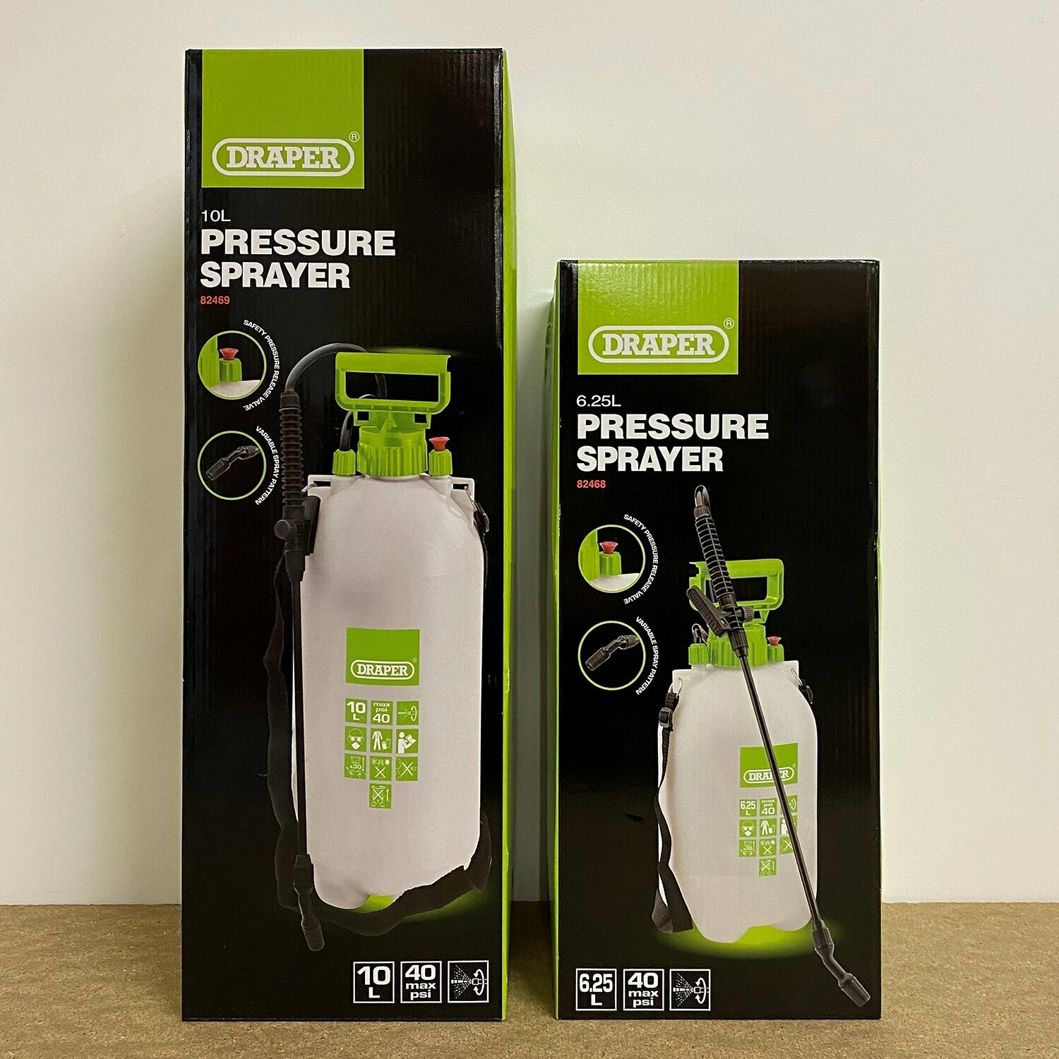 DRAPER Pressure Sprayer (6.25ltr/10ltr)