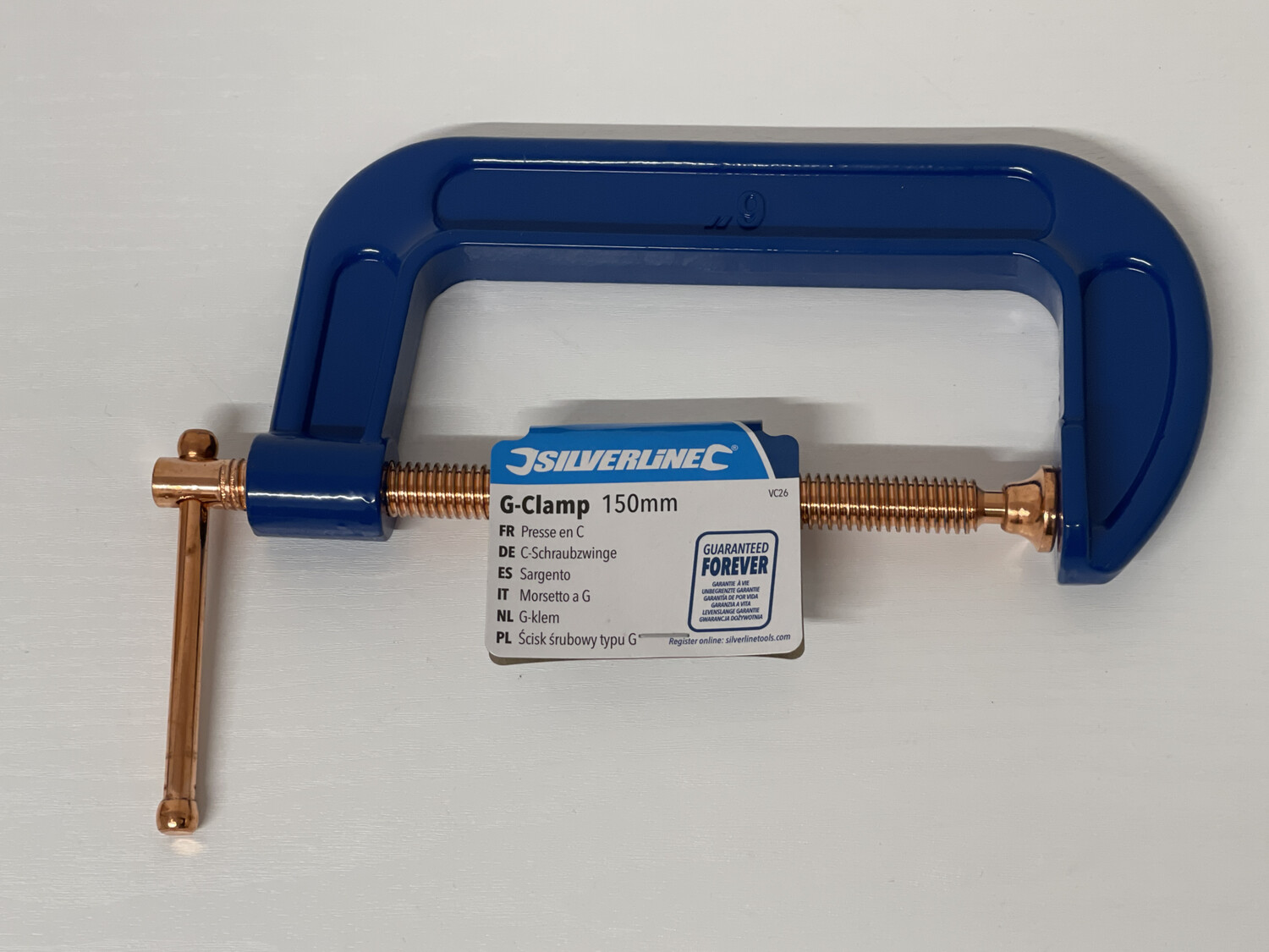 Silverline G Clamp 150mm