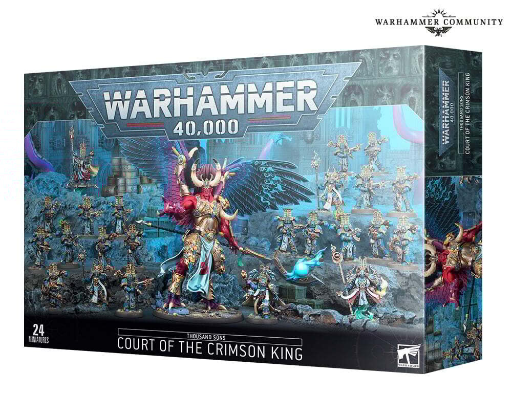 Warhammer 40K: battleforce Corte del Rey Carmesí