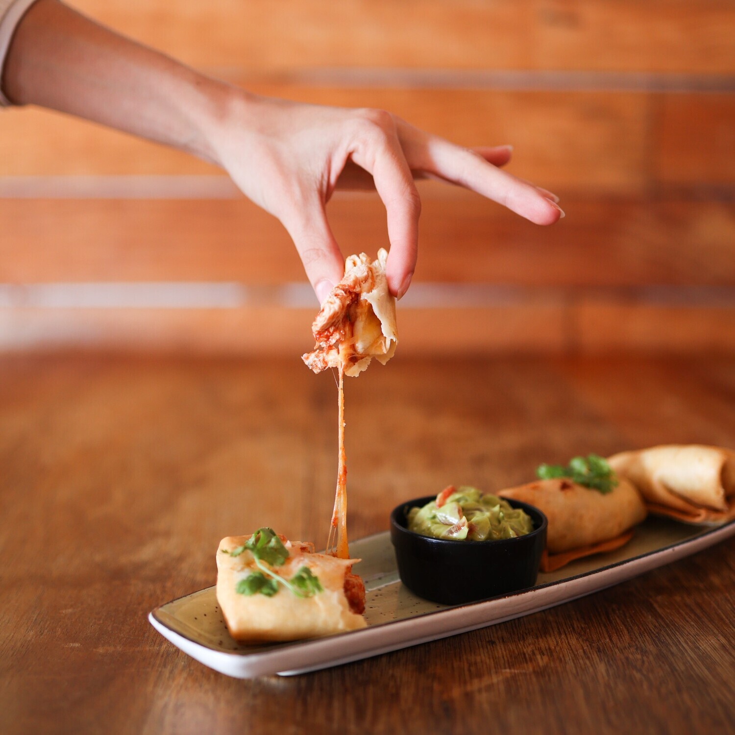 CHICKEN CHIMICHANGAS | I Love Melkies Restaurant | Melkbosstrand | Cape ...