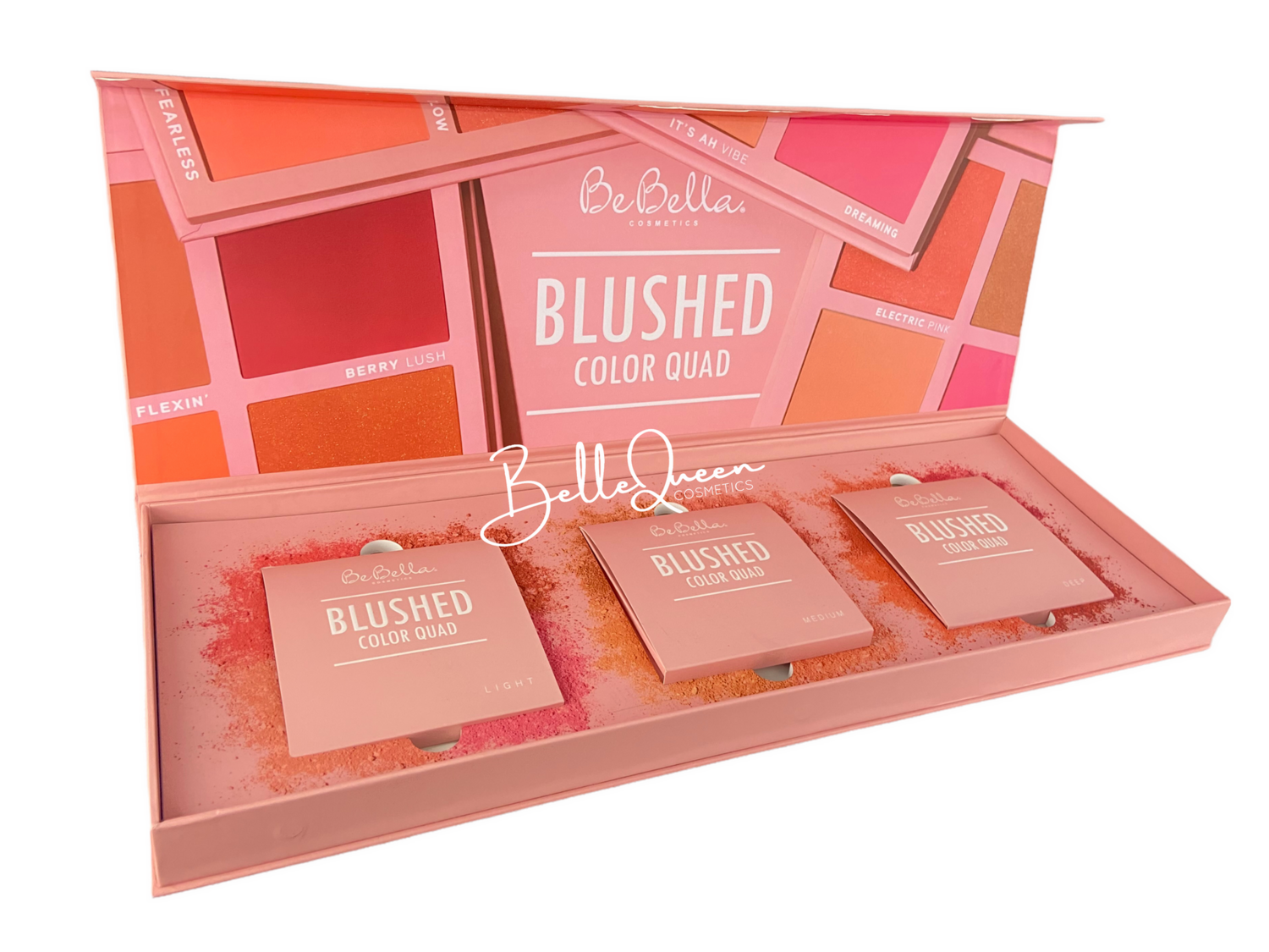 PR Box Rubores Color Quad - Bebella