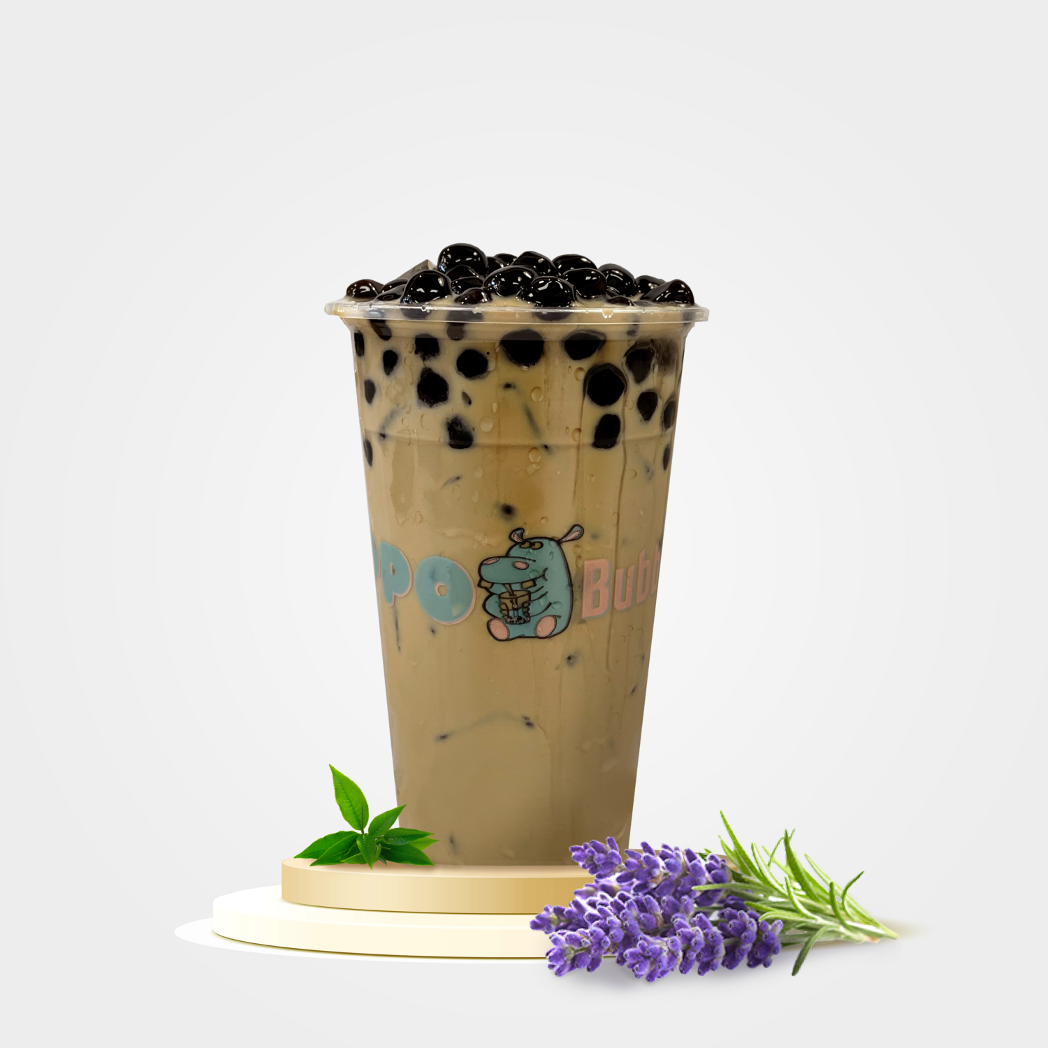 (M10)Lavender Milk Tea