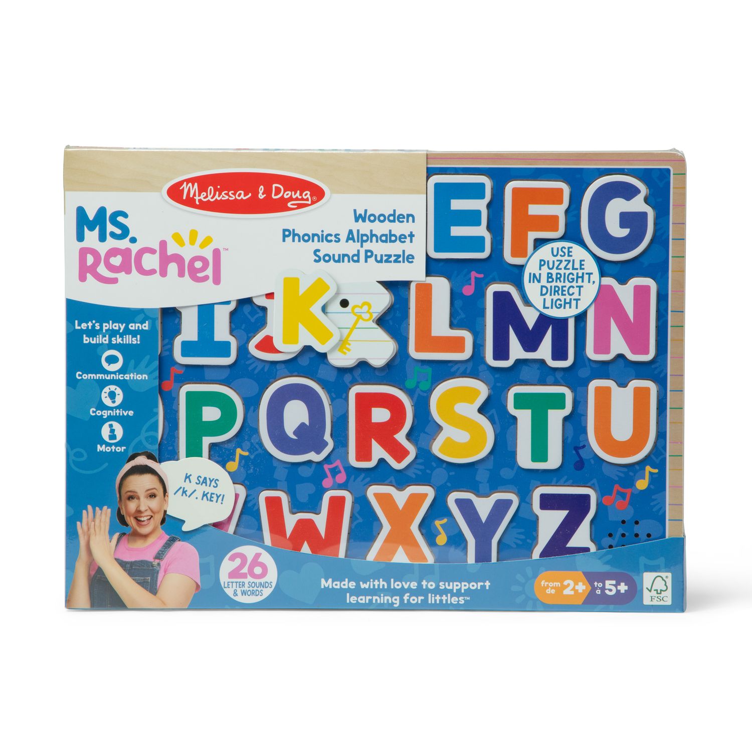 Ms.Rachel Alphabet Phonics Puzzle