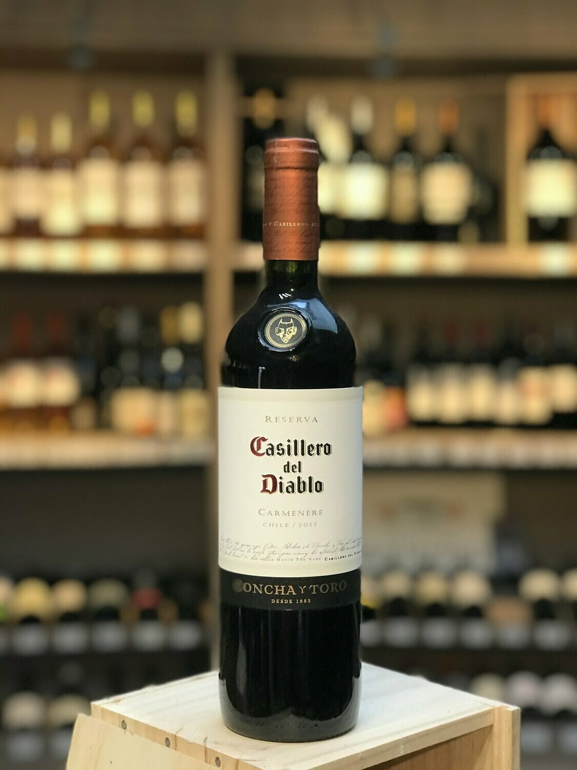 Vin du Chili Casillero del Diablo Carmenere 2015 75 cl