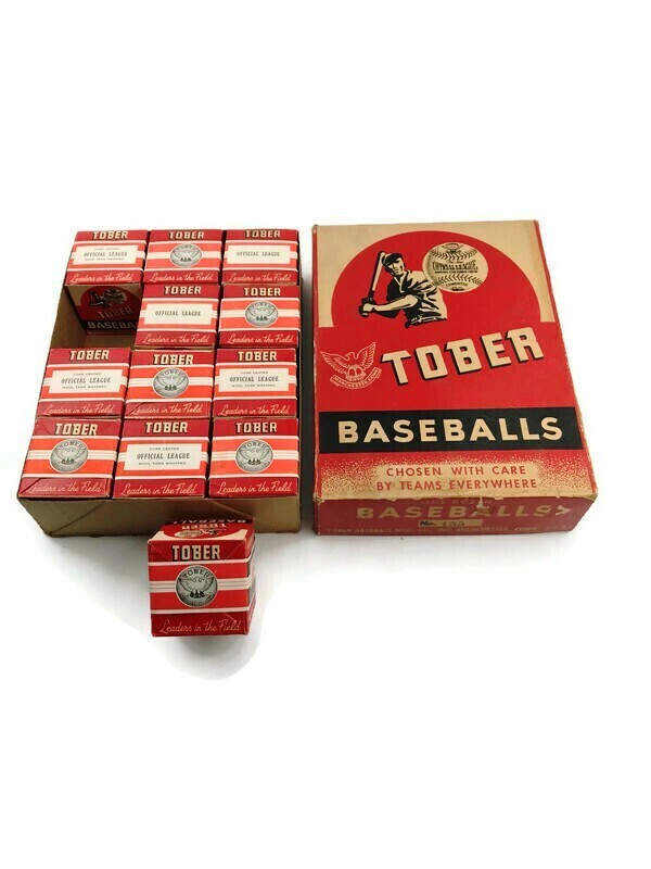 Full Case of Tober Baseballs in Original Case Box
