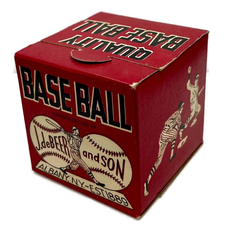 1940’s J. de Beer and Son Official League Baseball Sealed in Box