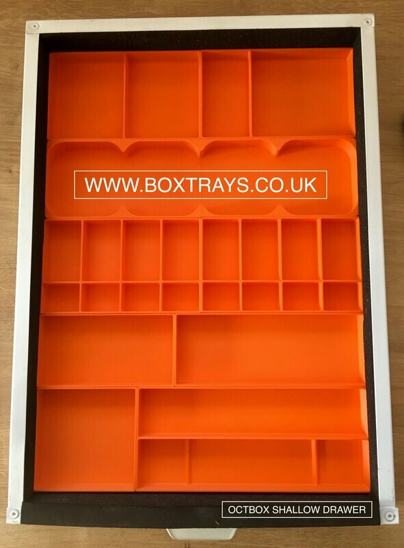 OCTBOX PRODUCTS, DRAWER LAYOUTS & RIGRACKS