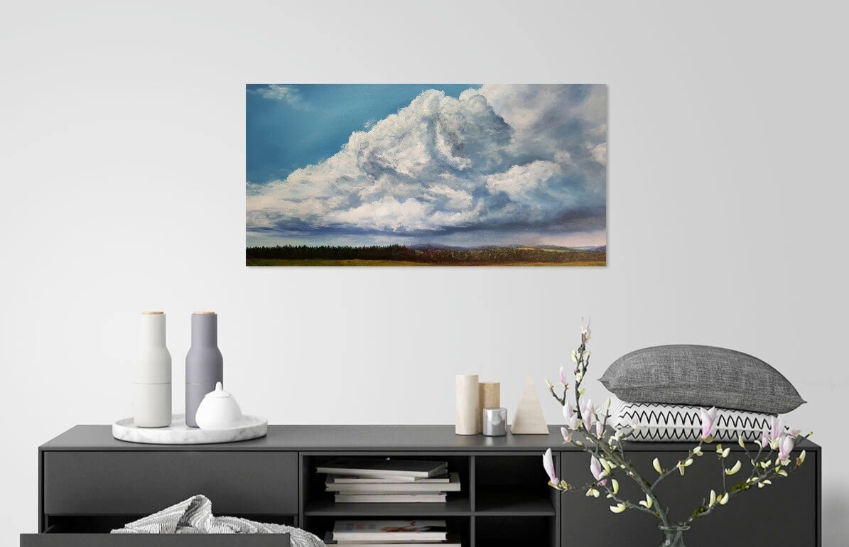 'Progression' Original Oil Painting by Kate Cunningham