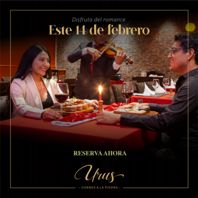 Urus Restaurante Reserva San Valentín