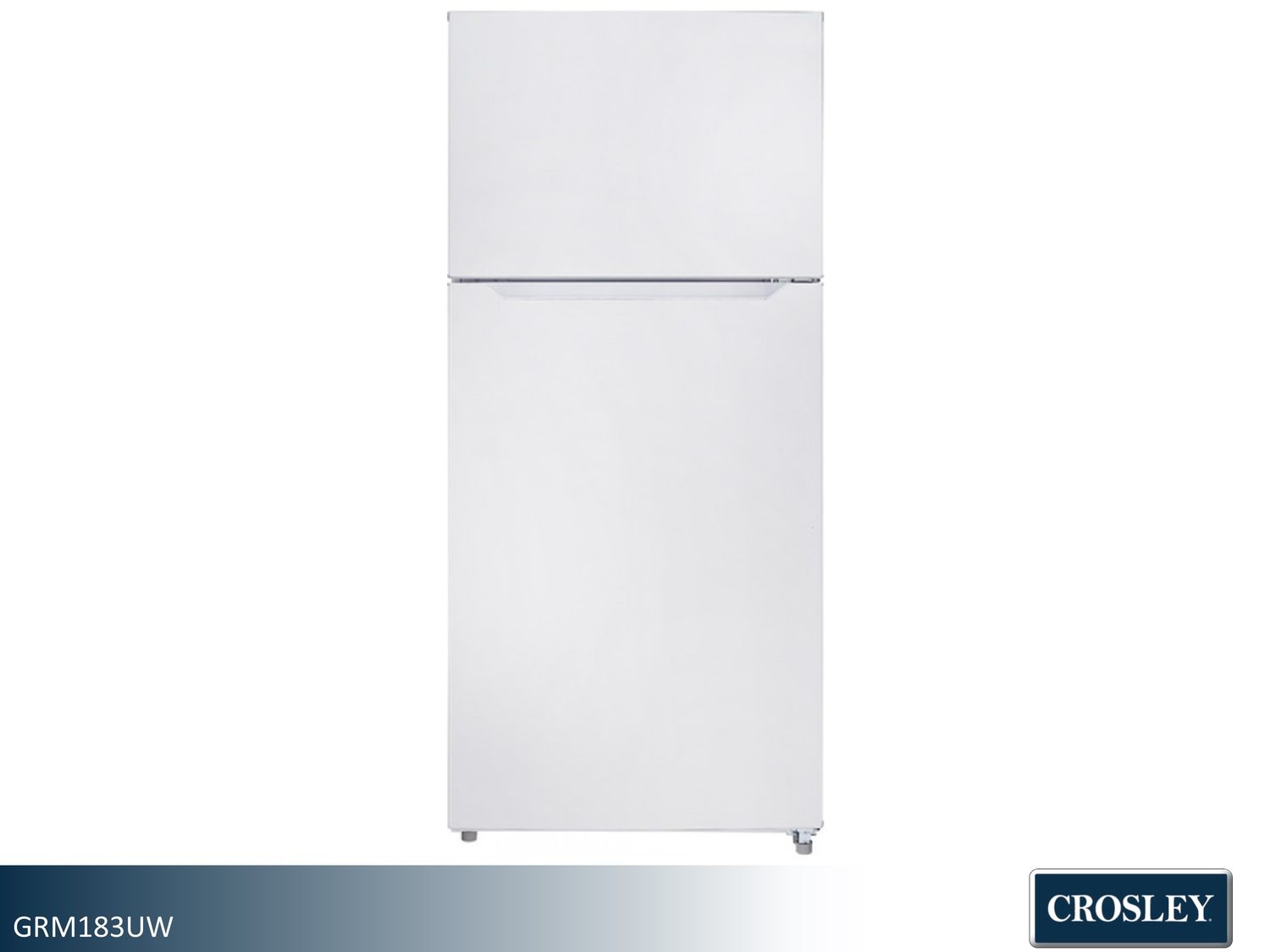 Crosley 18 Cu Ft Refrigerator with Top Mount Freezer – White (18 Cu Ft ...