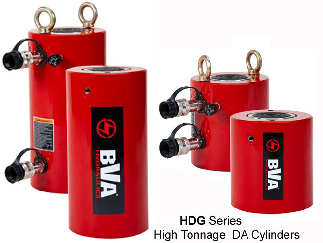 HDG Series High Tonnage DA Cylinders - Hydraulic Catalog - Cylinder ...