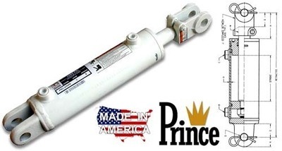 3" Bore Prince SWORD Welded Cylinders - Hydraulic Catalog - Cylinder ...