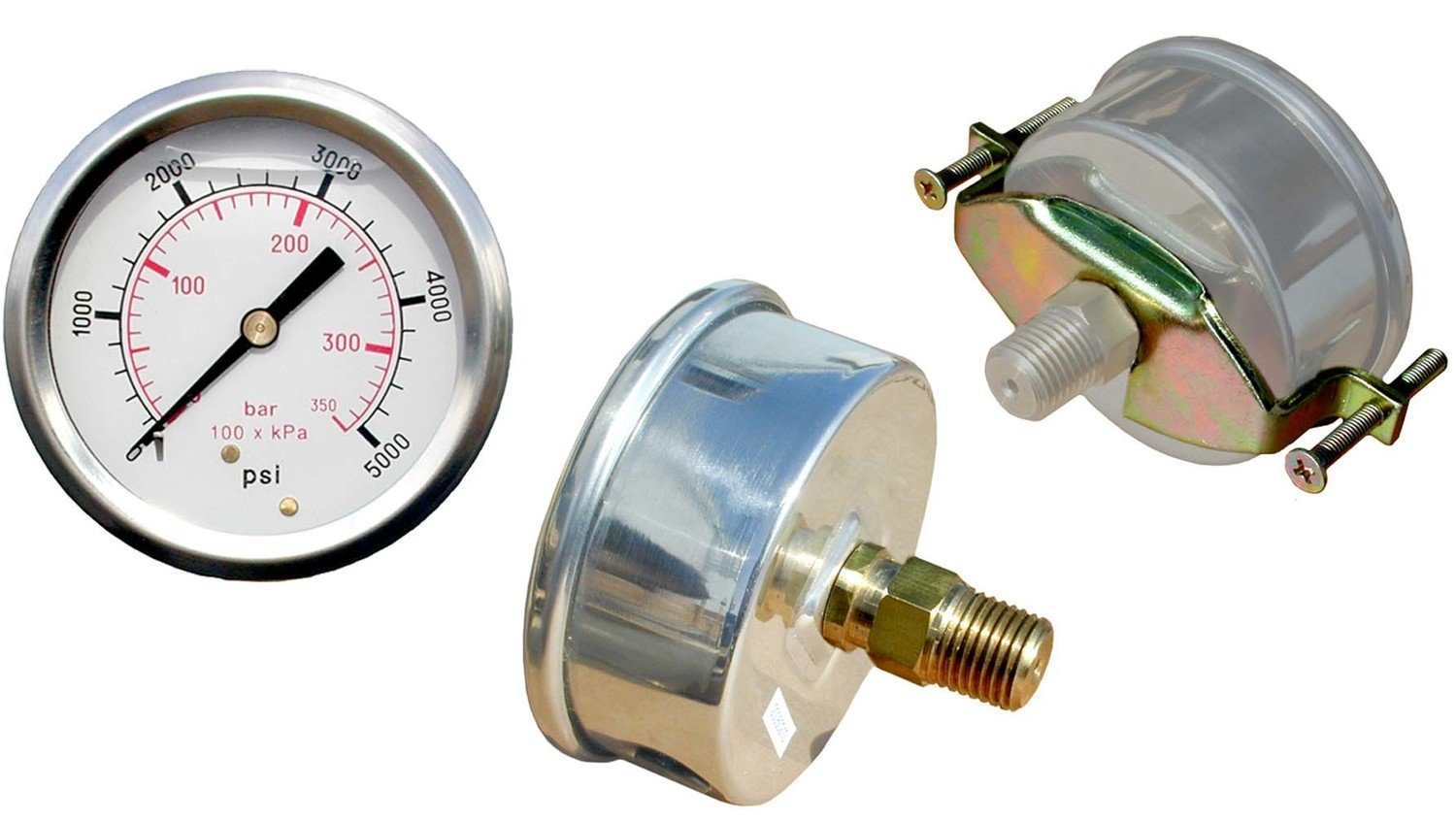 Back Mount Gauges - Hydraulic Catalog - Cylinder Services Inc