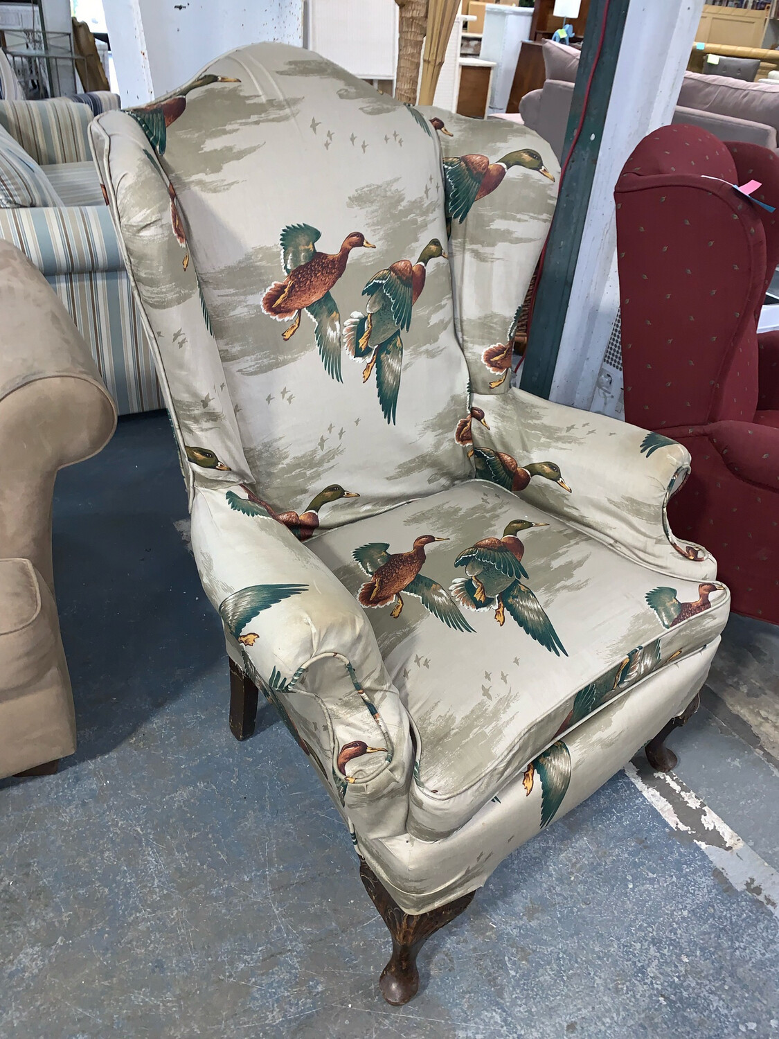 Geese Wingback Chair