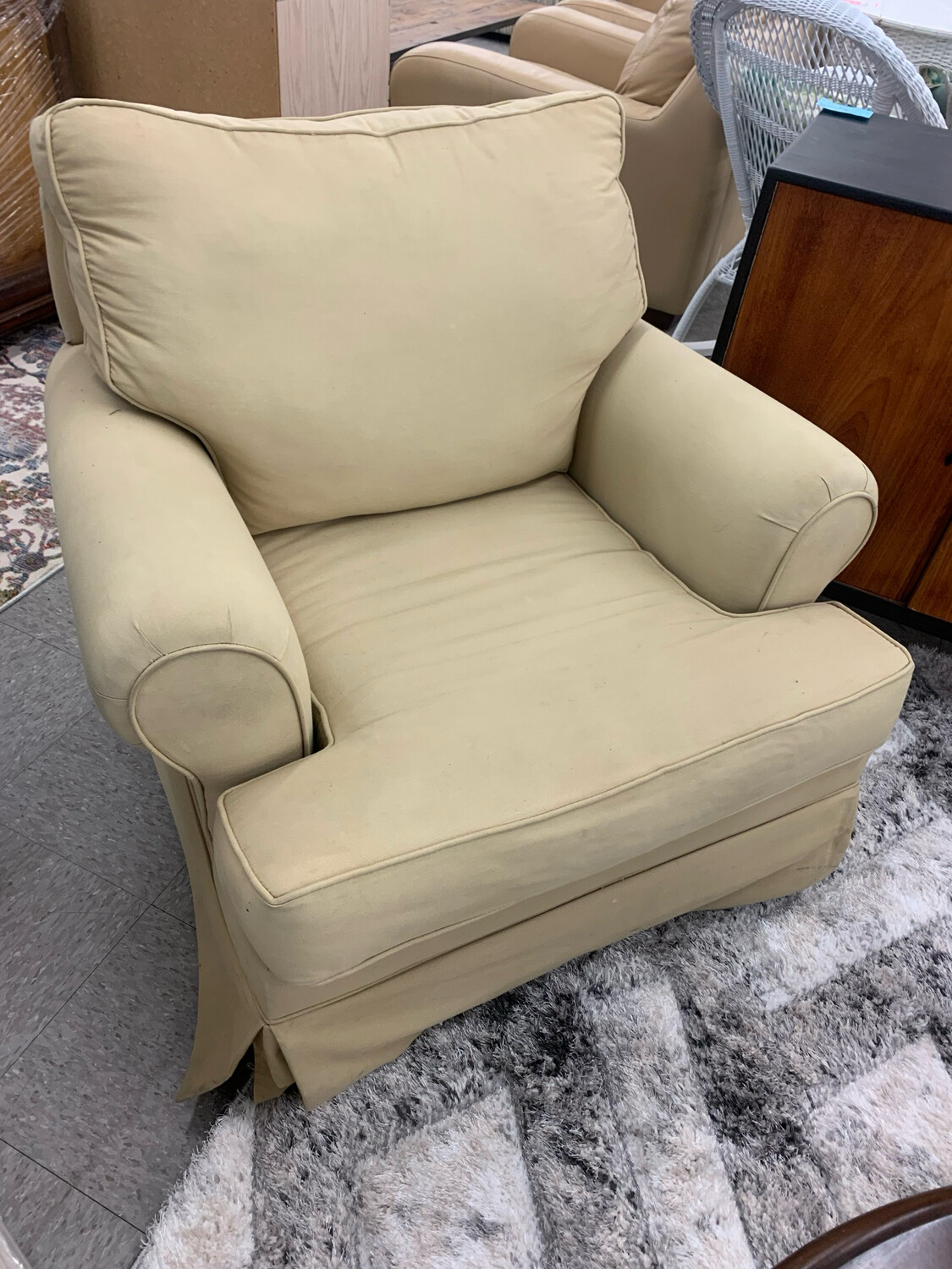 Tan Swivel Rocker