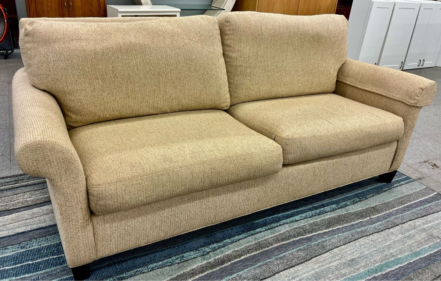 Tan Sleeper Sofa
