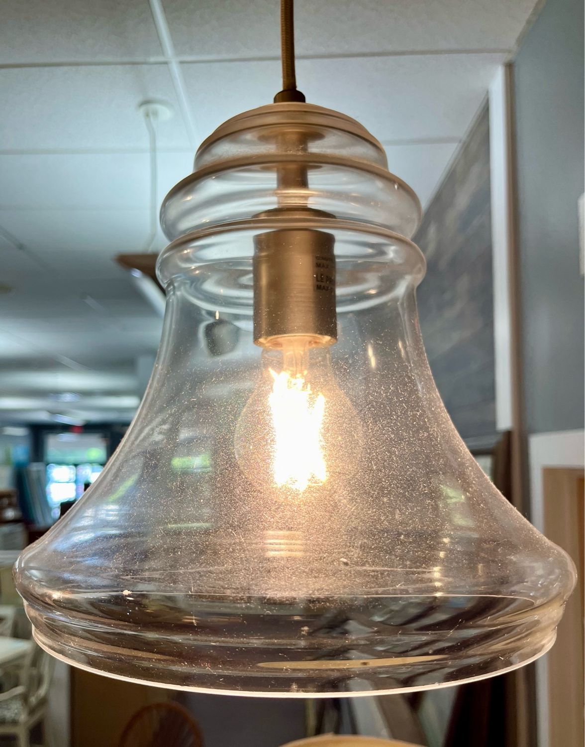 Clear Glass Pendant Lighting