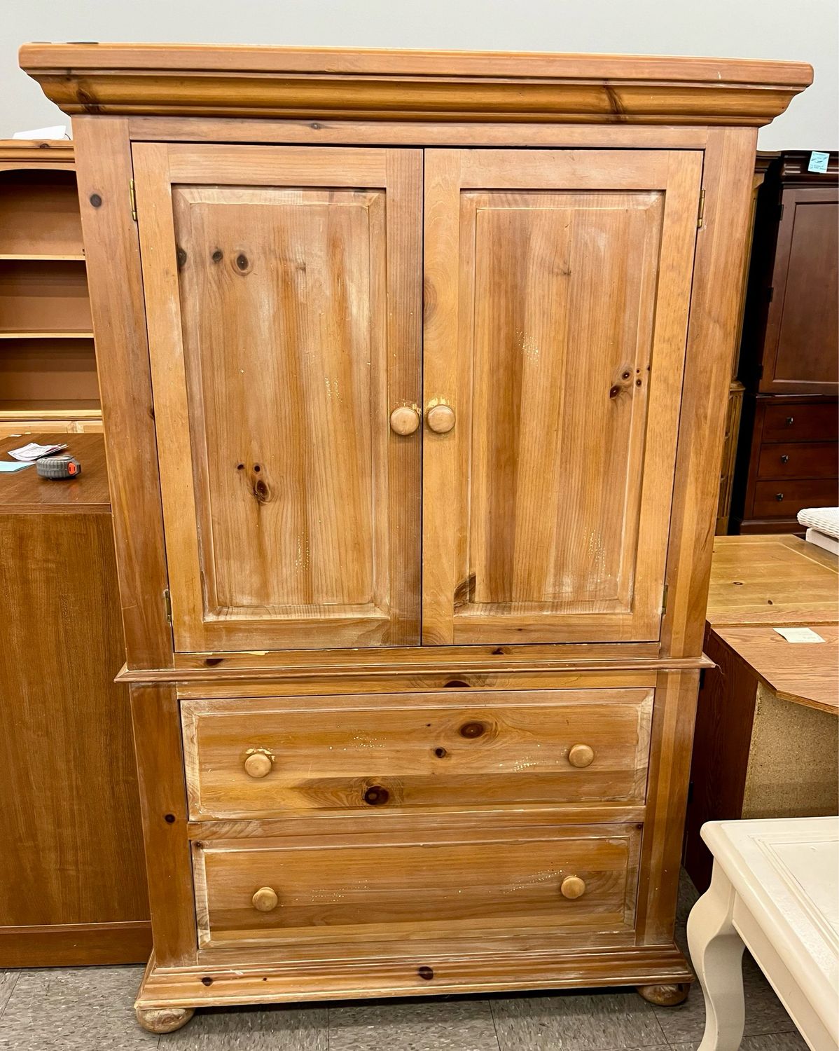 Pine Armoire by Broyhill
