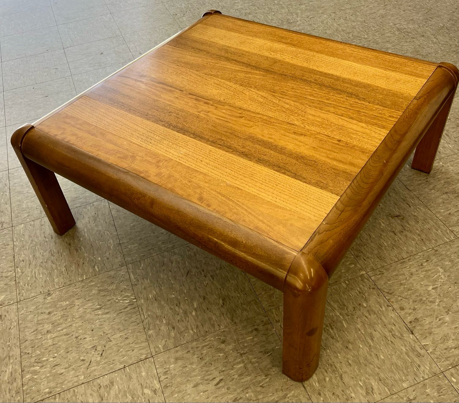 MCM Waterfall Edge Coffee Table by Lane