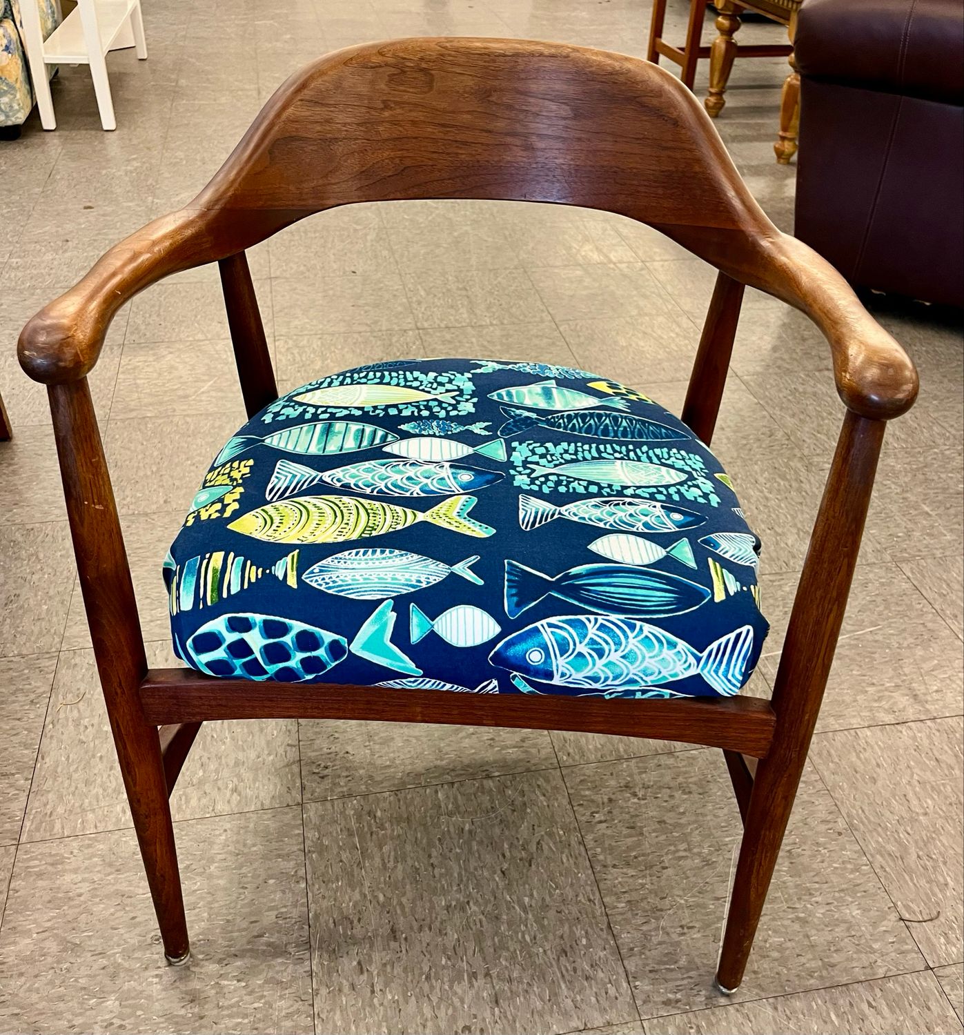 MCM Danish Teak Accent Chair by Johnson Chair Co.