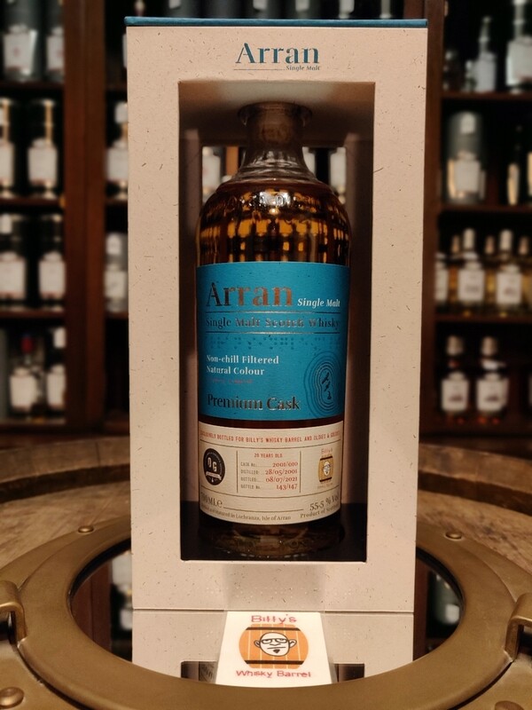 Arran 2001/2021 20 yo OB BWB & OG Exclusive (70cl - 55,5%)