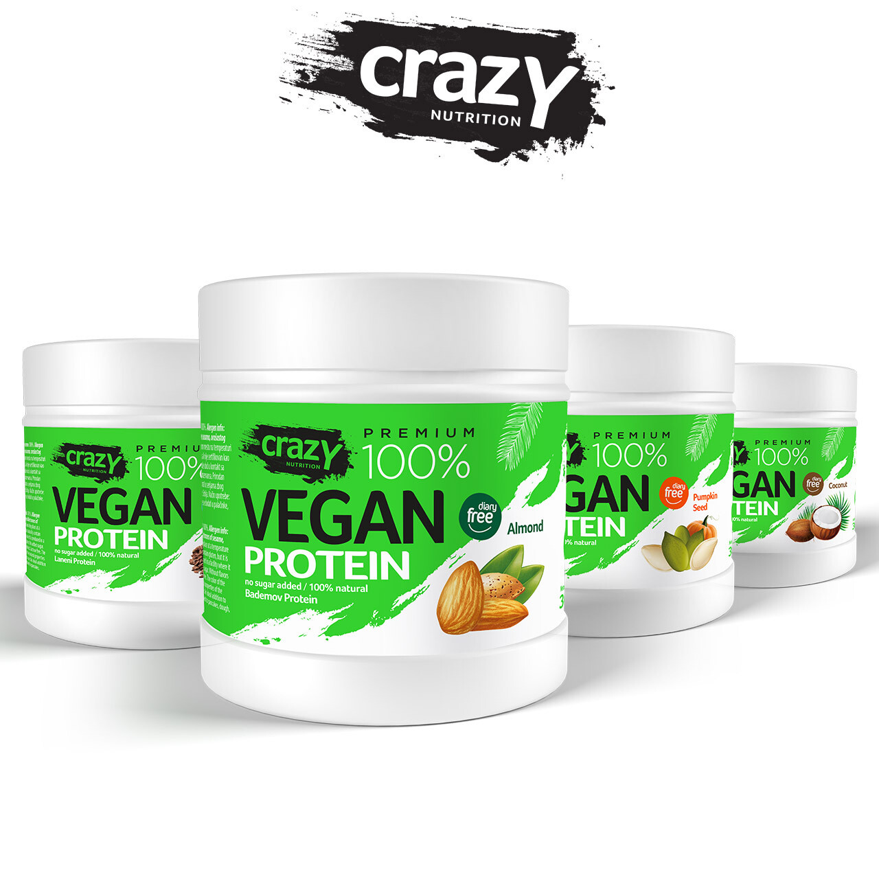 Vegan proteini - Online Prodavnica - Crazy Nutrition