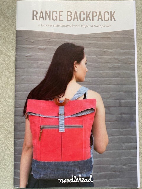 Patroon Range Backpack van Noodlehead (engelstalig)