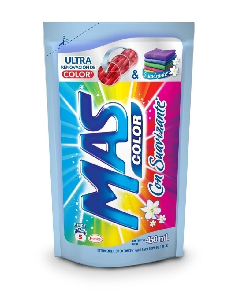 Detergente Liquido Mas Color Henkel