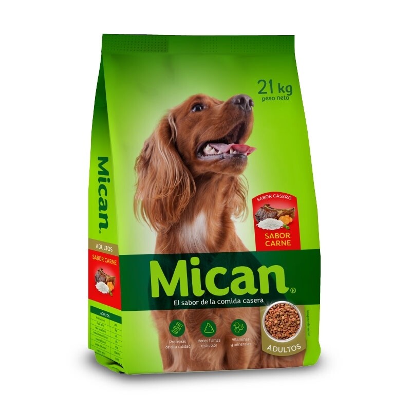 Mican Adulto Carne Canino 21kg