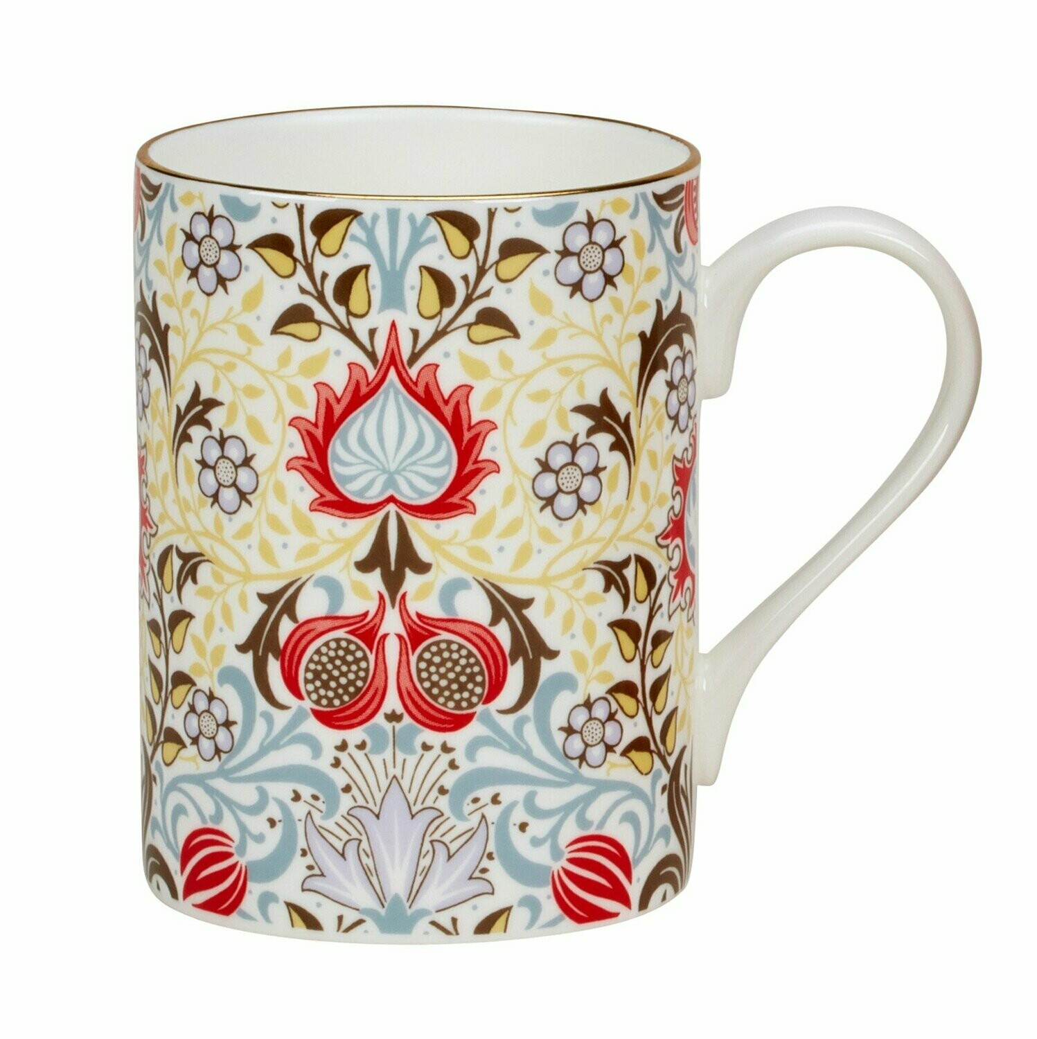 William Morris - Persian Design - Fine Bone China - Lyric Mug- William Morris - Persian Design - Fine Bone China - Lyric Mug-