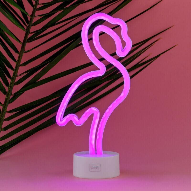 Legami | Lampada Led effetto Neon Flamingo
