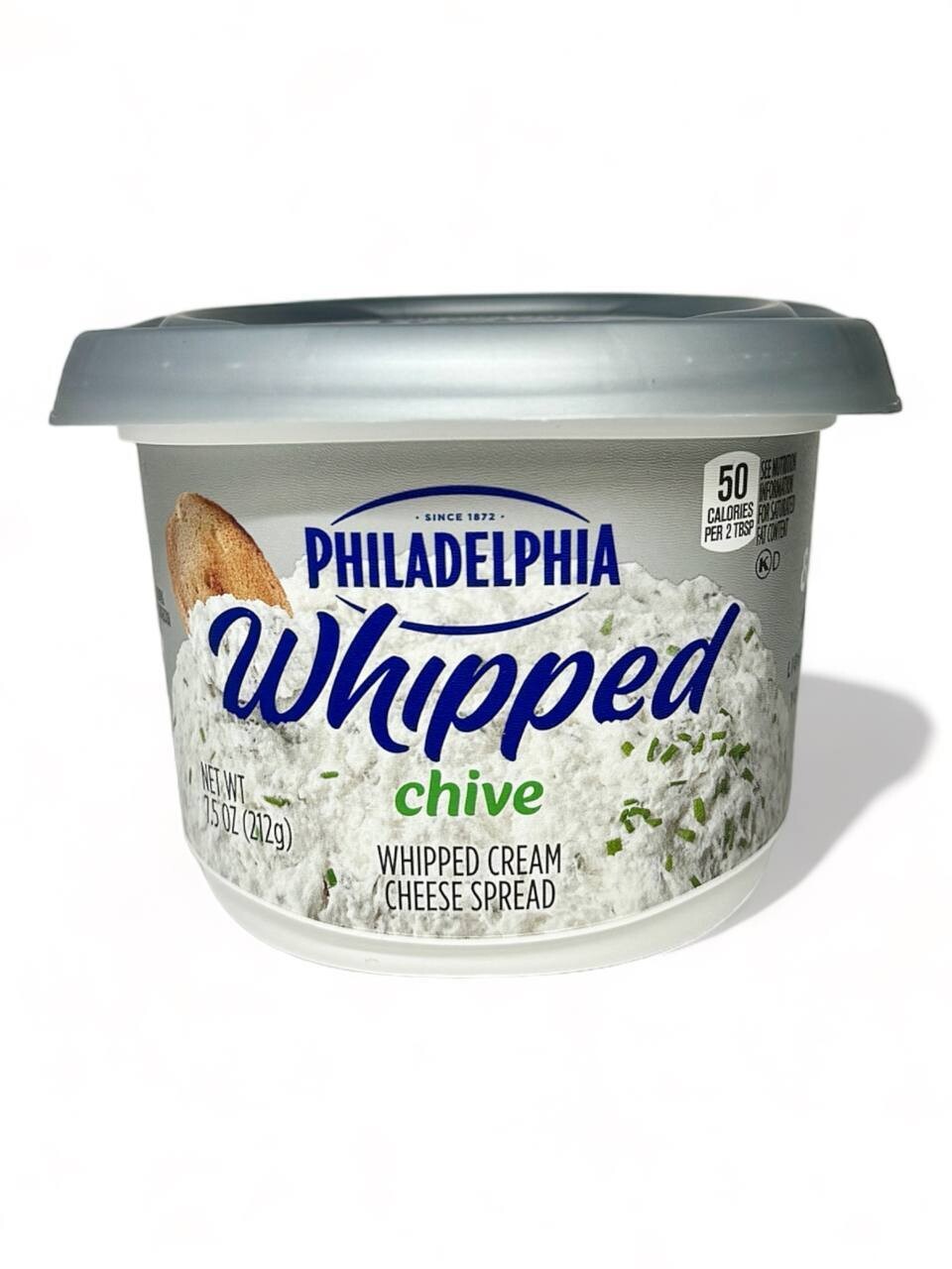 Philadelphia Whipped Cream Cheese Spread With Chive 7.5oz (212g ...