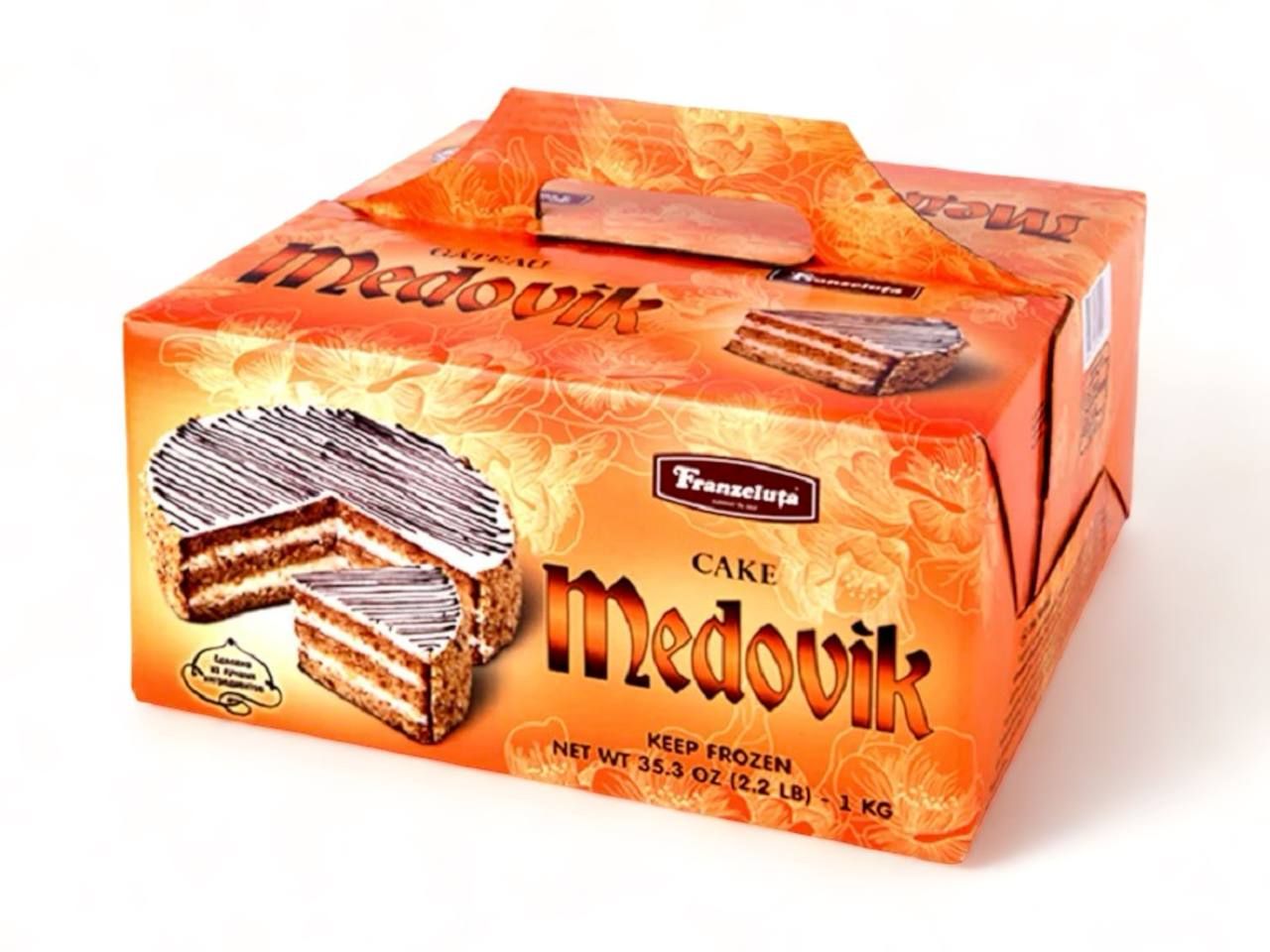 Cake Medovik (1kg) – Hampton Food Market – Grocery, Produce, Deli, Bakery