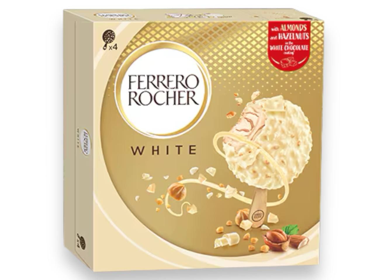 Ferrero Rocher Ice Cream White (200g) – Store – Hampton Food Market