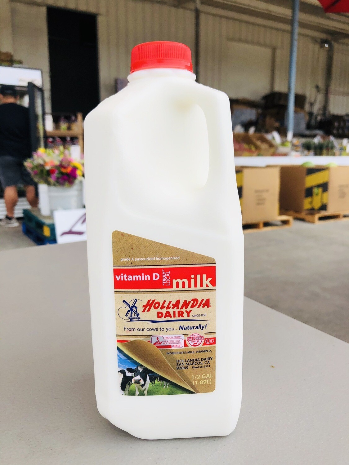 Milk | Whole | 1/2 Gallon