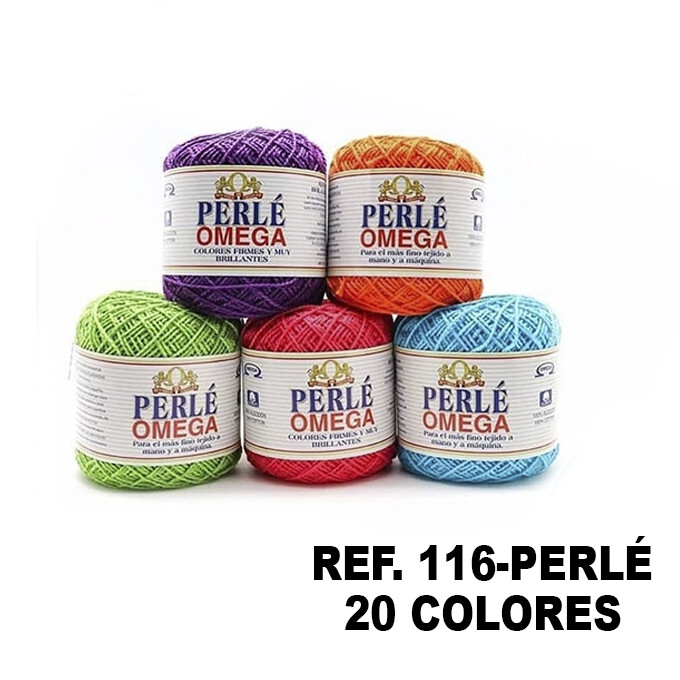 Hilo Omega Perle N°5 - 50gr / 100% Algodón Mercerizado