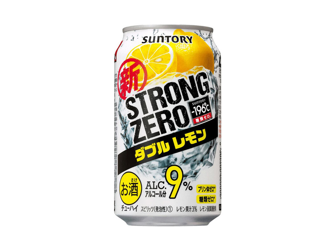 Suntory Strong Zero Double Lemon 350ml