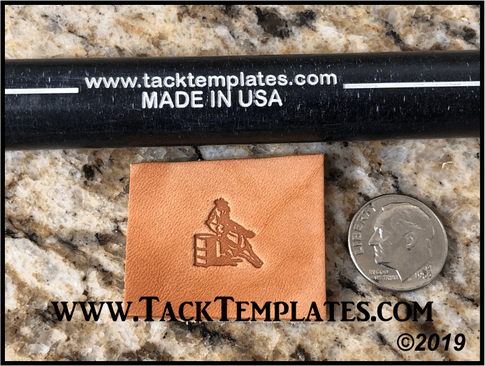 Barrel Racer Stamp
