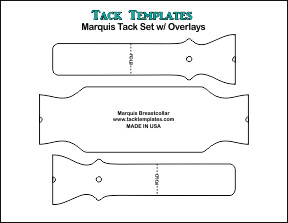 Diamond Round Tack Set (Double End) w/ Overlays **PDF**