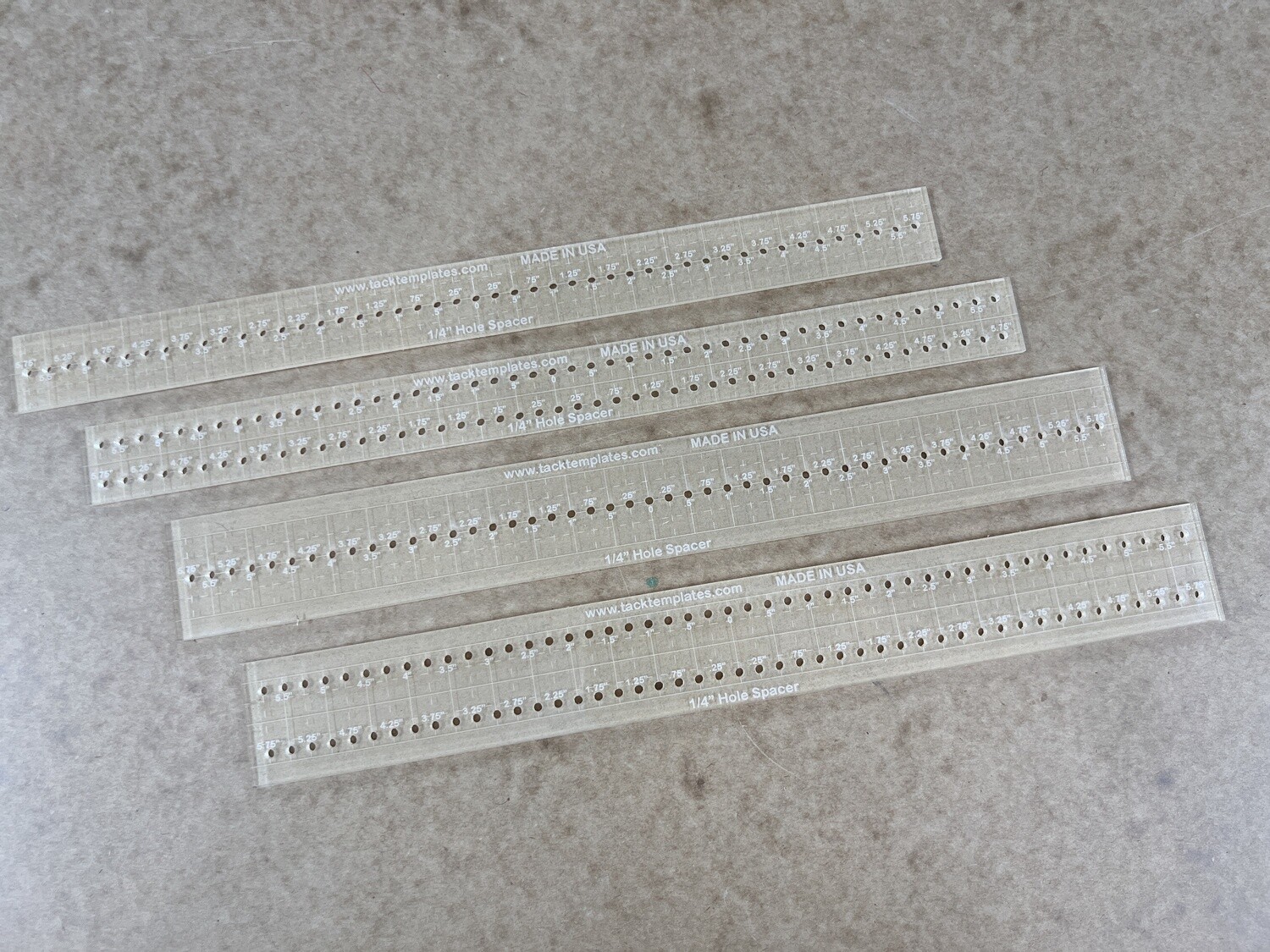 Rivet/Spot Spacing Template Set - 12"