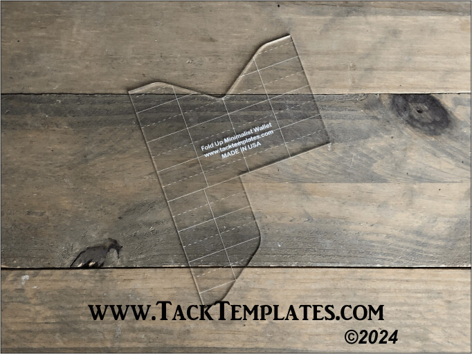 Fold Up Minimalist Leather Die