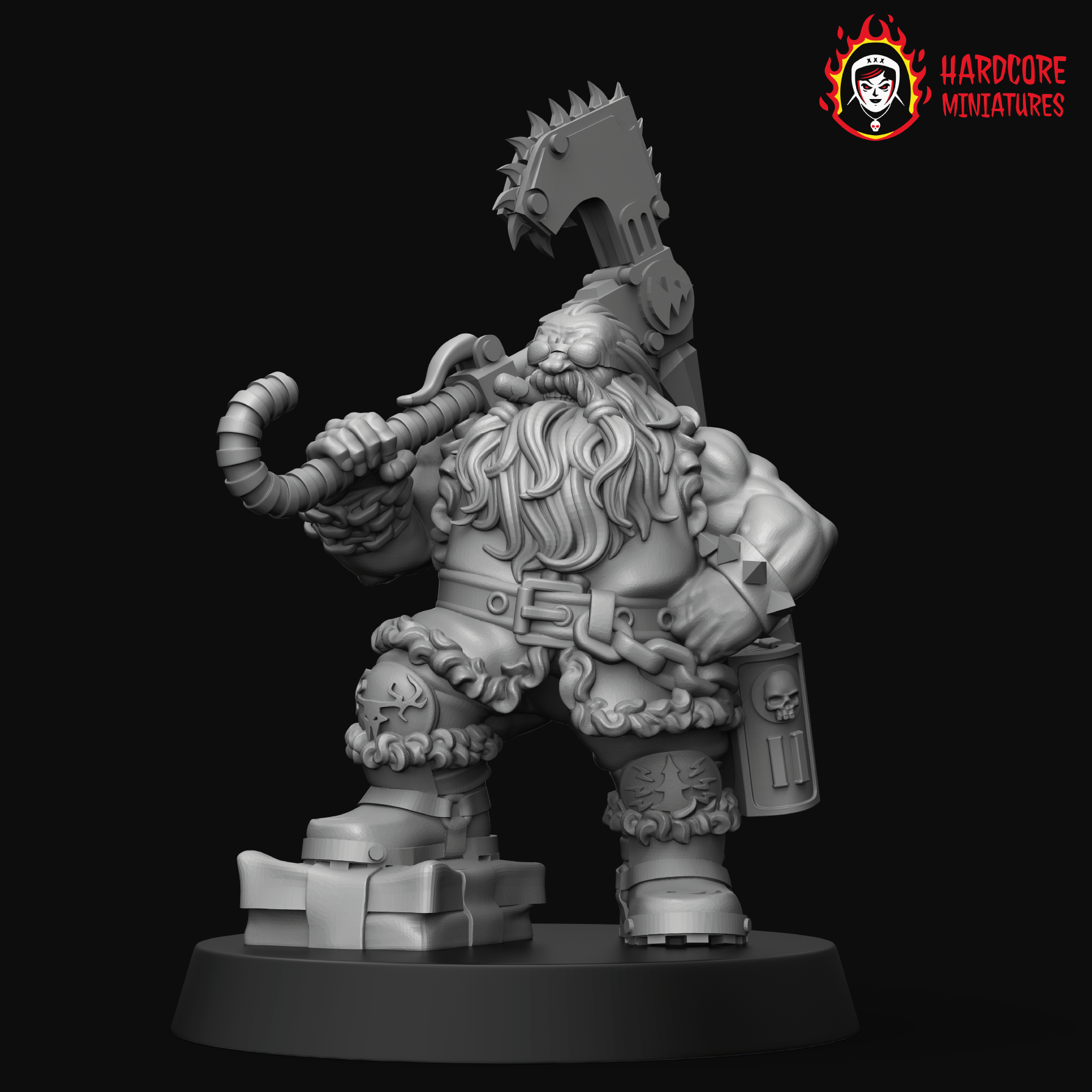 Resin Miniature Dead Dwarves DnD Miniatures RPG Dungeons & Dragons ...