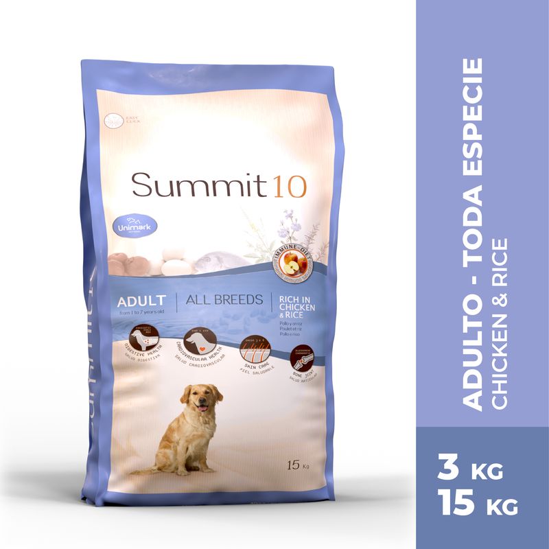 Summit Life Stages Adult Dog Chicken & Rice