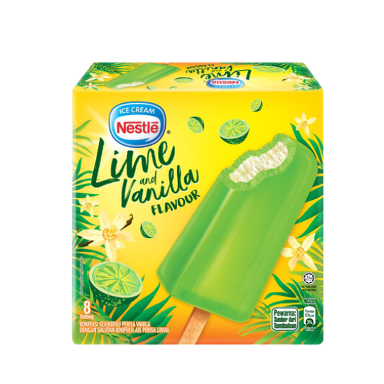 NESTLÉ Lime and Vanilla Multipack (8x70ml)